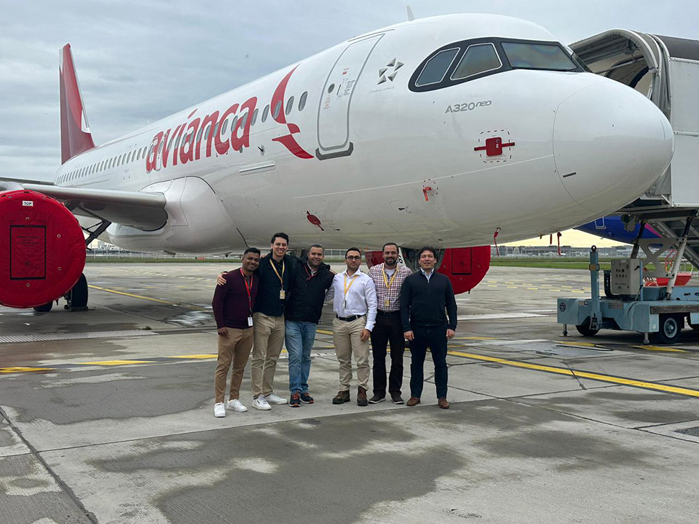 La llegada de este A320neo fortalece la flota de Avianca